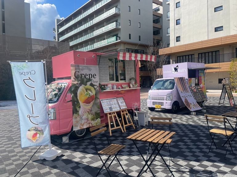 🌿【吹田市】Suita SSTマルシェにFleurさん登場！未来型タウンを彩るクレープキッチンカー♪ - クレープのキッチンカー・移動販売 ...